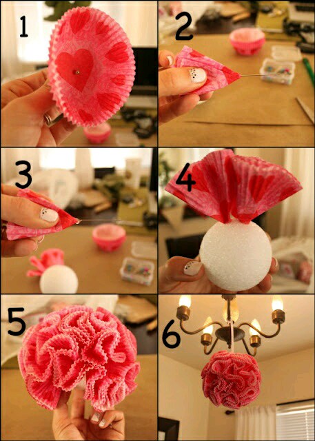 11 Hermosas manualidades para hacer con capacillos o pirotines de papel ...