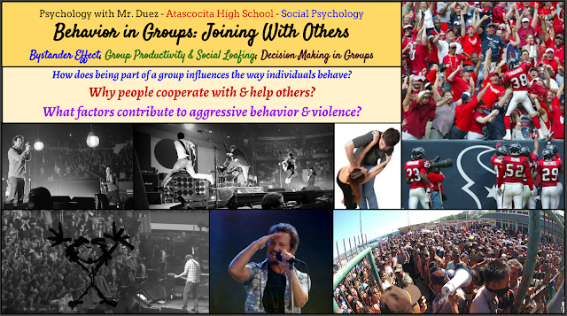 AP Psychology @AHS: 8.1:SOCIAL-PSYCH