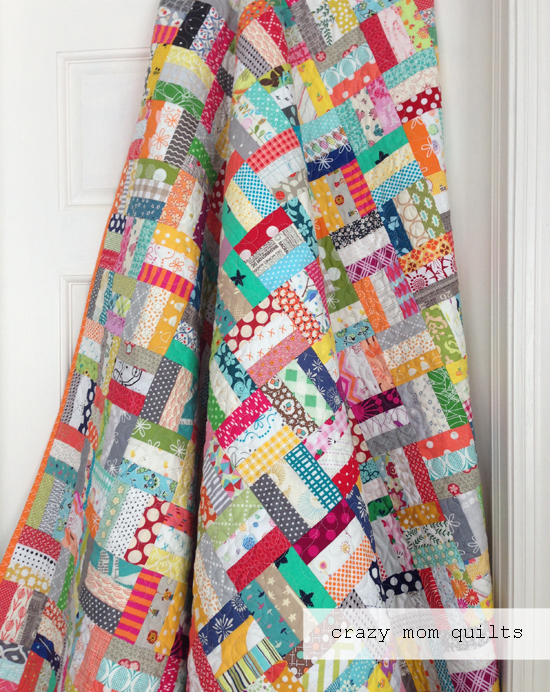 crazy mom quilts: crazy rails quilt-a tutorial