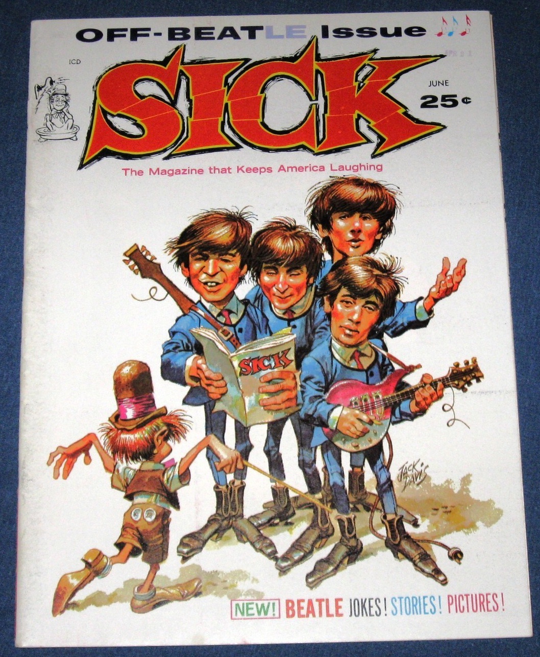 Rankin/Bass-historian: THE BEATLES by Jack Davis