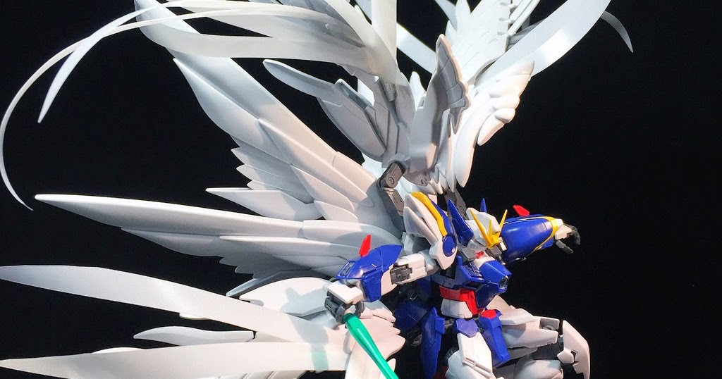 Custom Build: RG 1/144 Wing Zero Custom EW + Custom Feather Effects ...