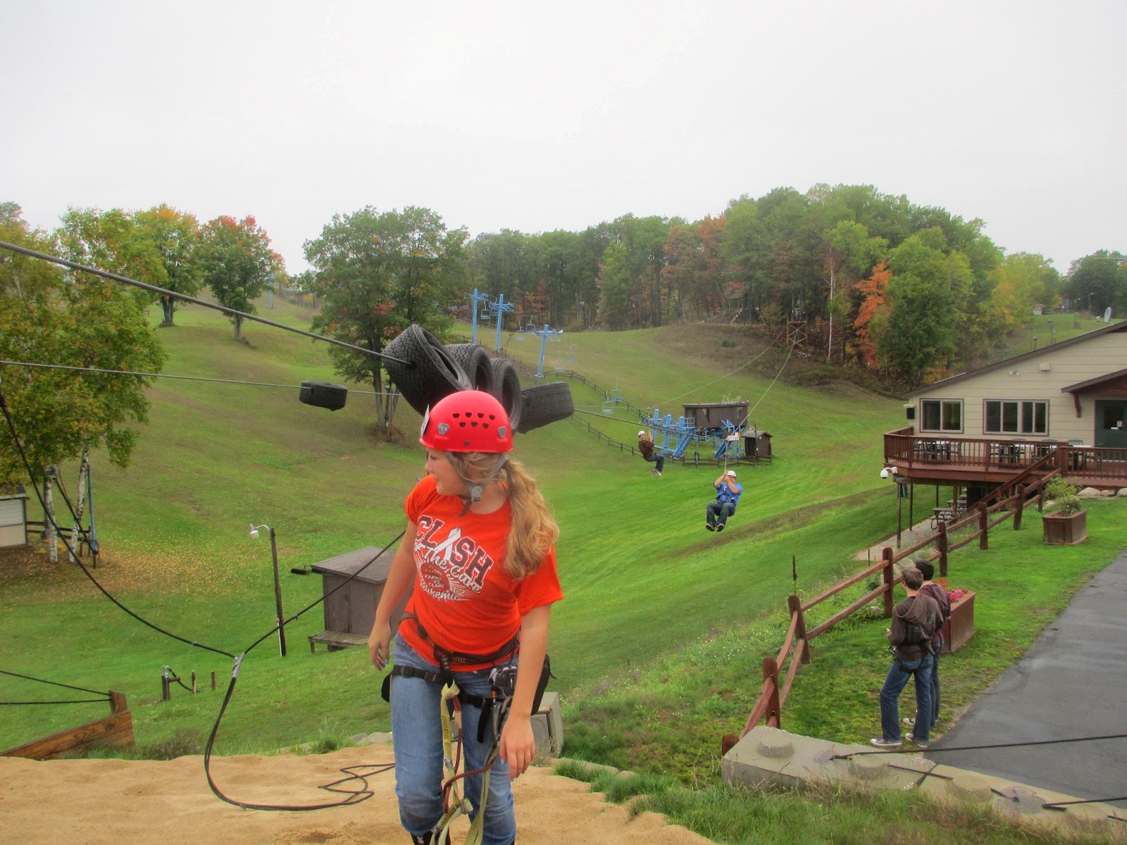 Ziplining Across the USA: Saturday October 5 Snow Snake Resort Zipline