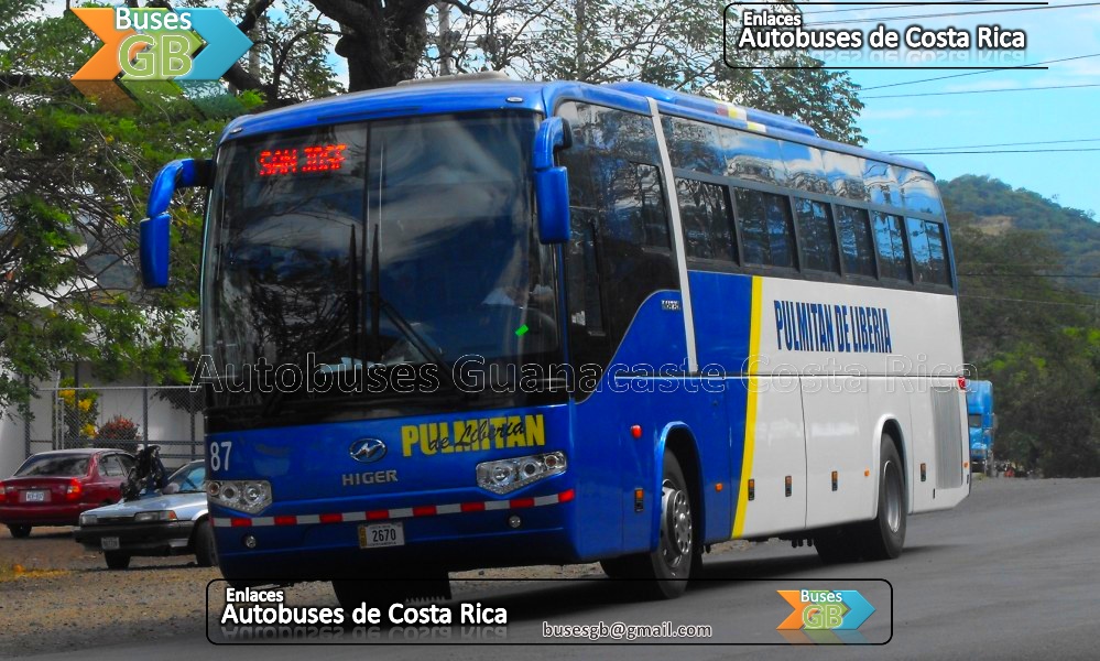 Ruta 1 - Grupo BusesGB - Autobuses Costa Rica: Grupo BusesGB: Higer ...