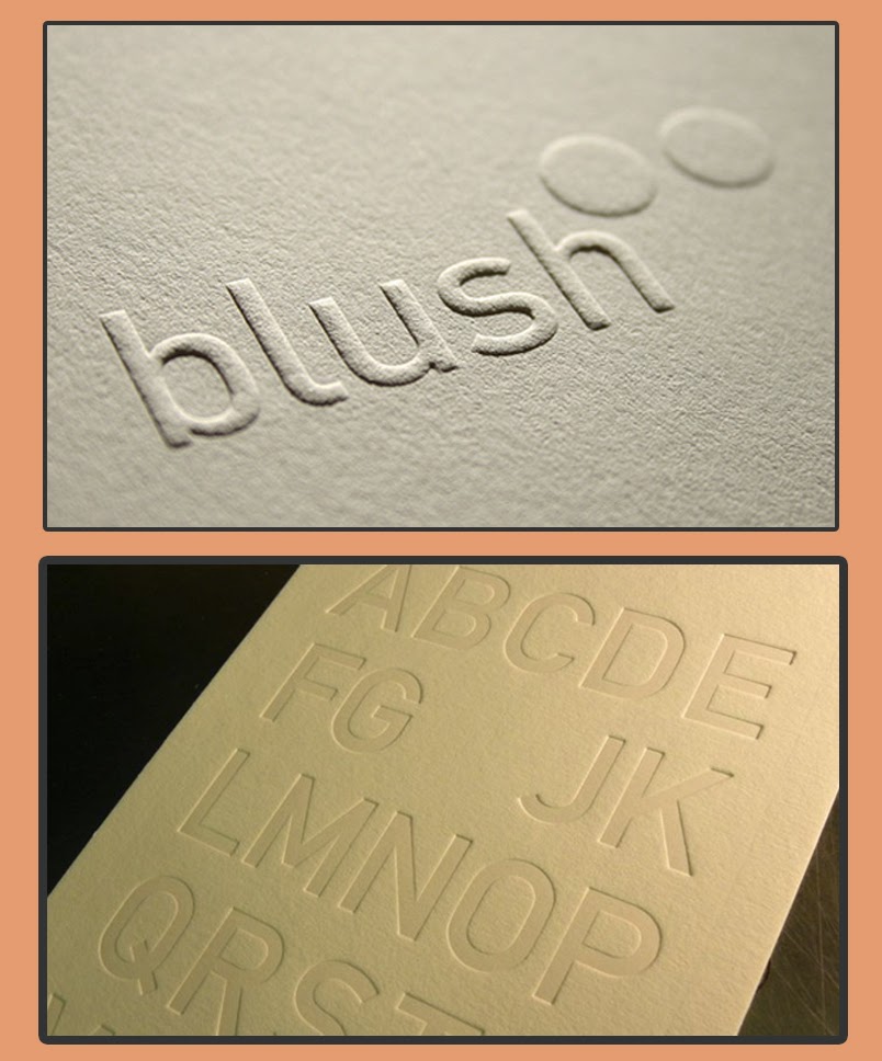 Veesham Printing Press: Embossing & Debossing. Which one you like for ...