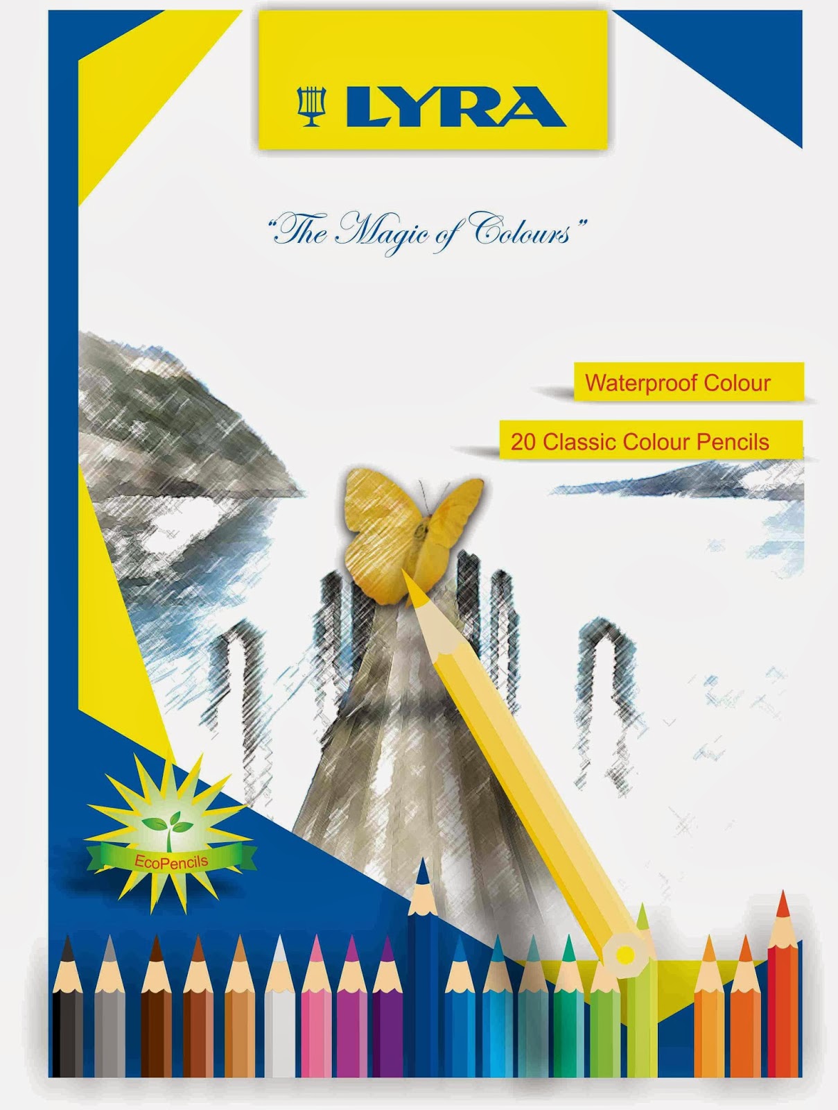 Pencils Ads Poster ~ SuzushiiDeas