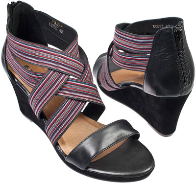 The Big Shoe Garden: Designer wedges in large sizes!