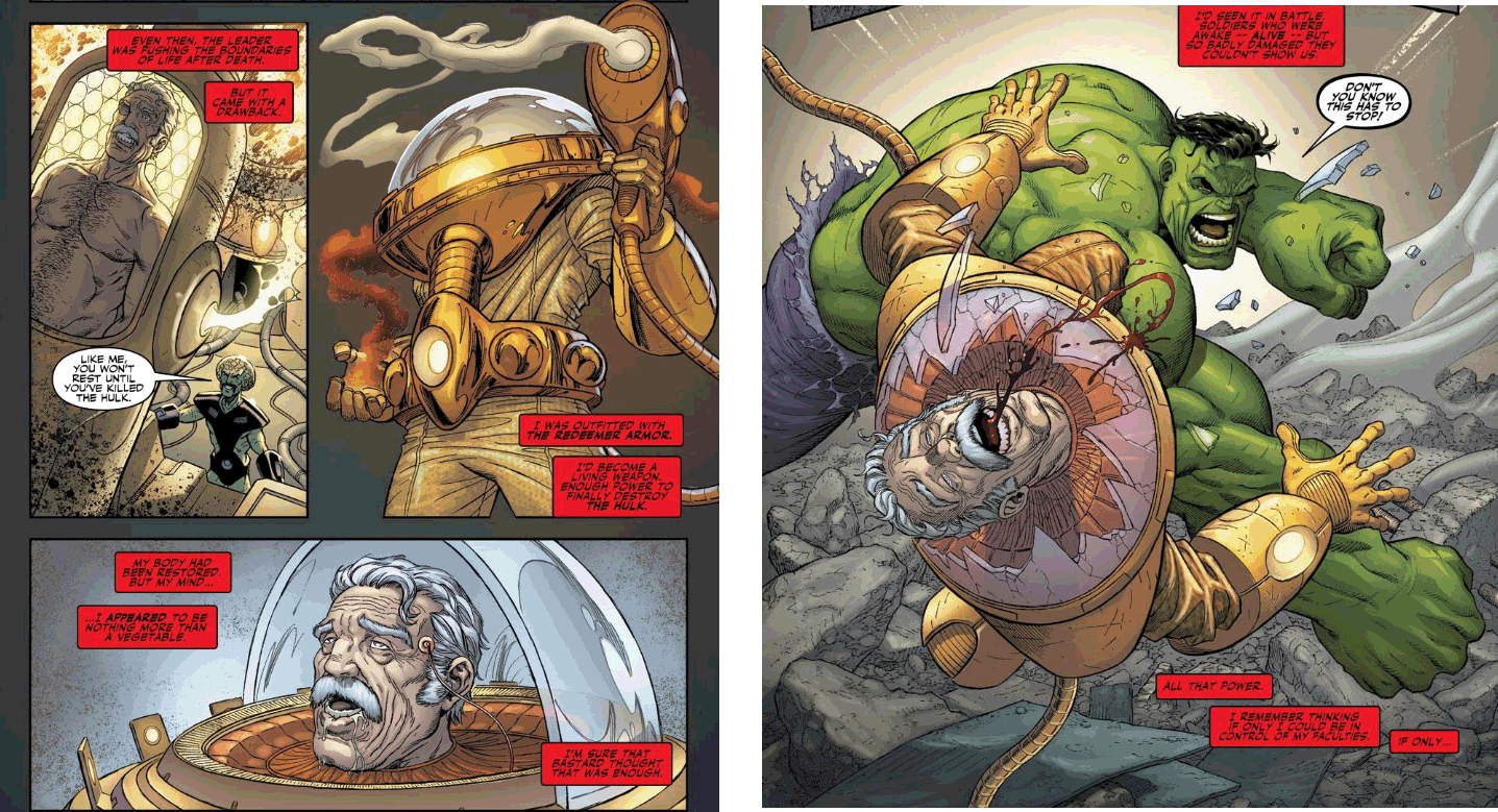 The Peerless Power of Comics!: Rise Of The Red Hulk!