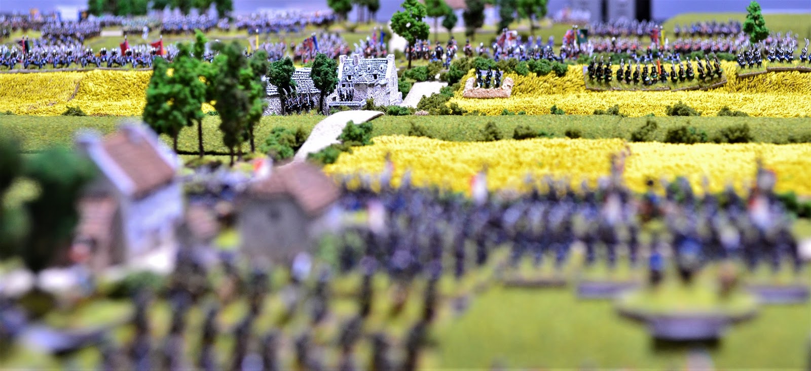 Grymauch's Solo Wargaming Blog : The Battle of Waterloo in 6mm Part 1