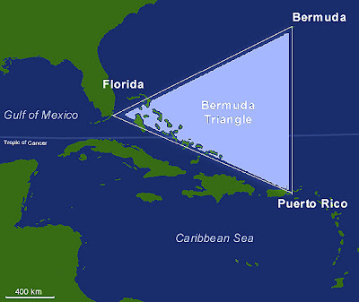 Los portales interdimensionales: Triángulo de las Bermudas