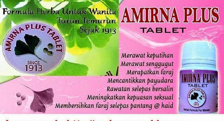 LYNN BEAUTY HERBS: AMIRNA PLUS TABLET MURAH RM35!!ORIGINAL!!!