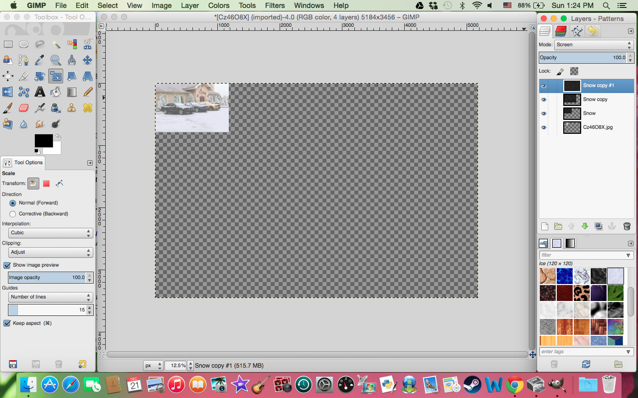 Gimpified: Make A Snowy Picture In GIMP 1.8.1