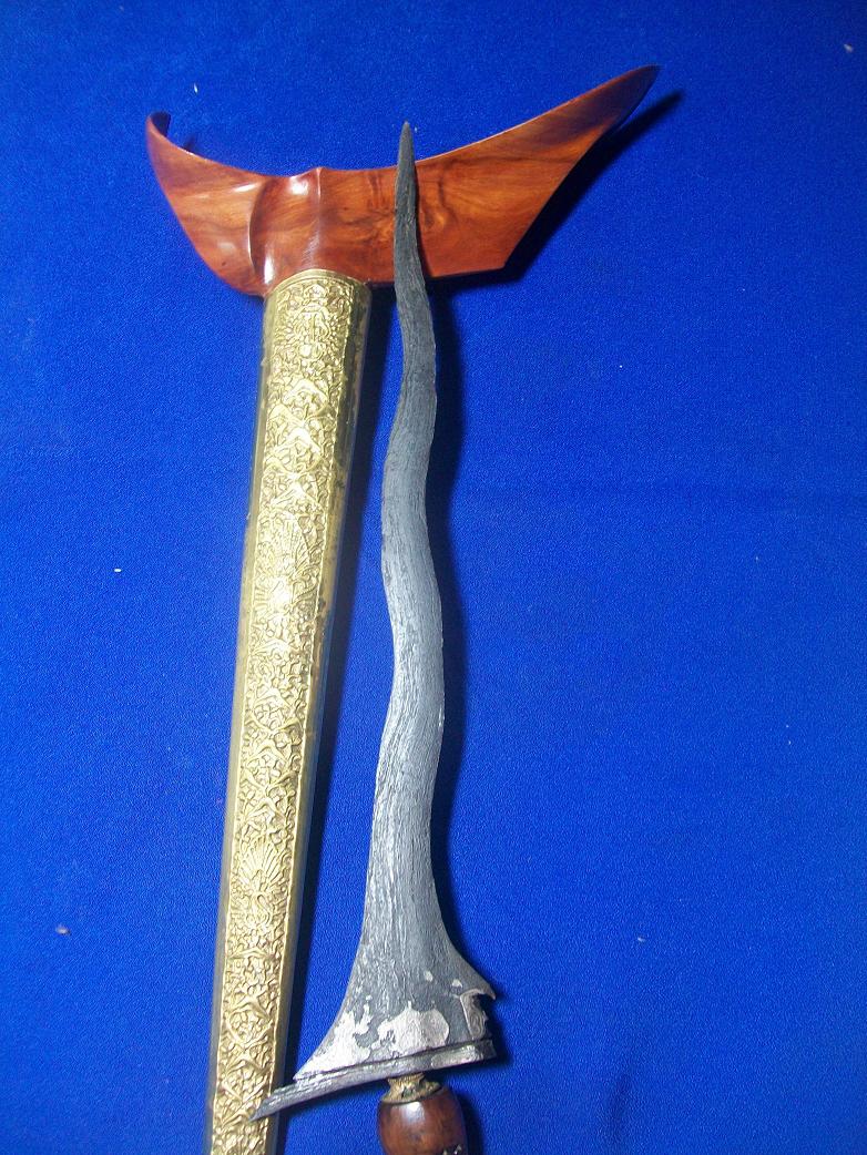 KERIS: DIJUAL KERIS LUK 5.TUA BESI PULEN...