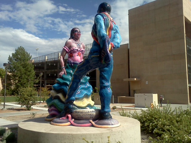 New Mexico - Enchantment and Adventure: UNM Campus and Library