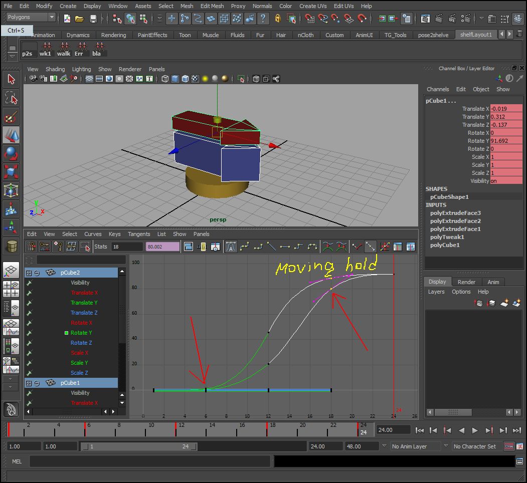 3D Animator's First Steps 1: Overlapping Action