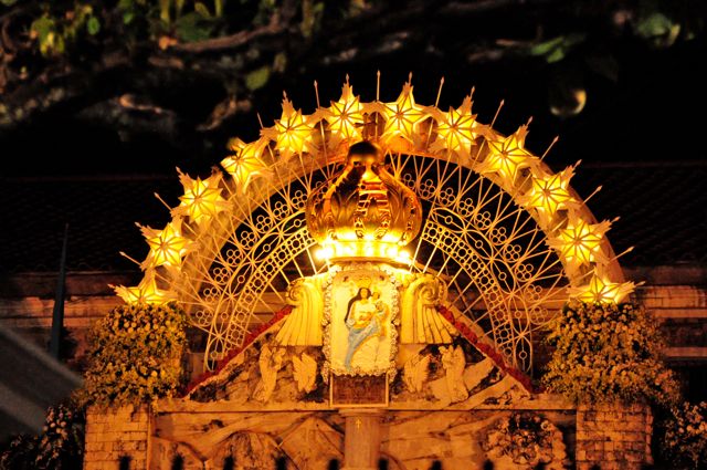 In Pinay's "Ciudad": FORT PILAR SHRINE: EVE OF FIESTA PILAR (NIGHT ...