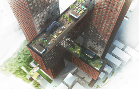 An Impressive Hashtag Tower in South Korea: Hashtag Tower, South Korea