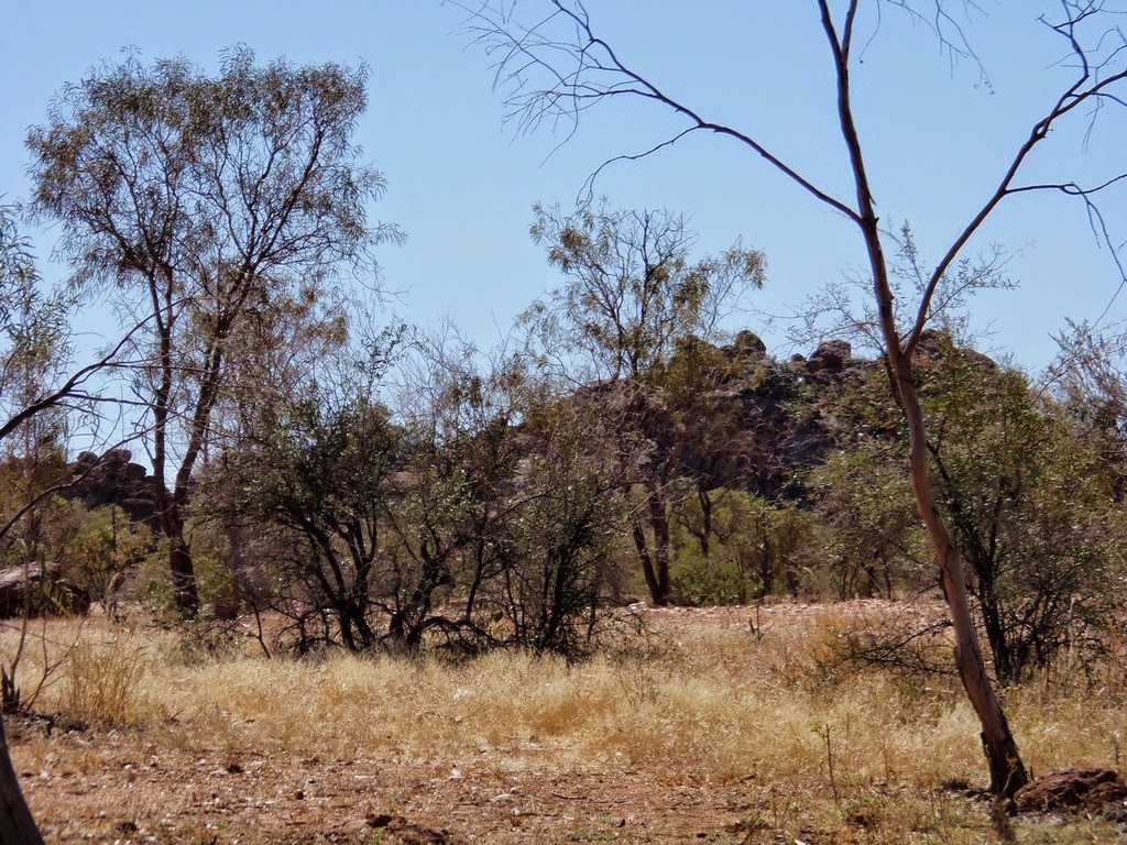 Solo Steve On The Road: DAJARRA WATERHOLE, OUTBACK Qld