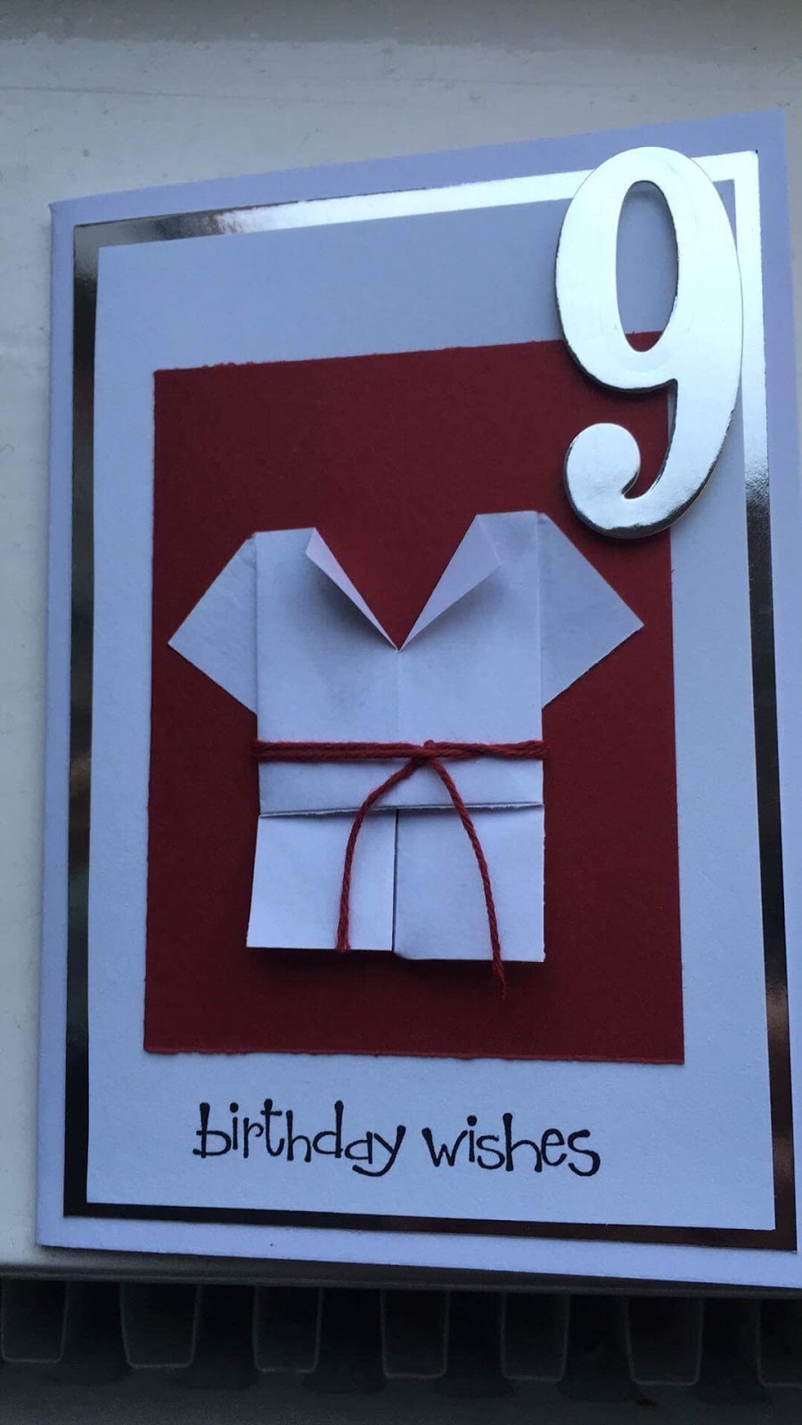 Crafting With Jane: Stampin Up Oragami Karate Card