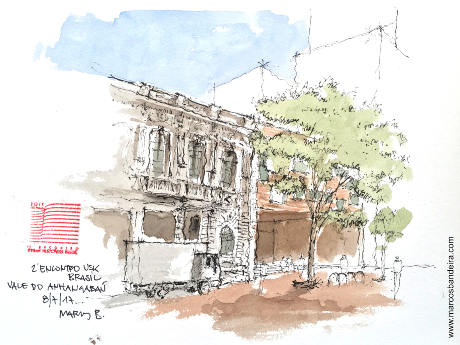 2º Encontro Urban Sketchers Brasil - SP 2017