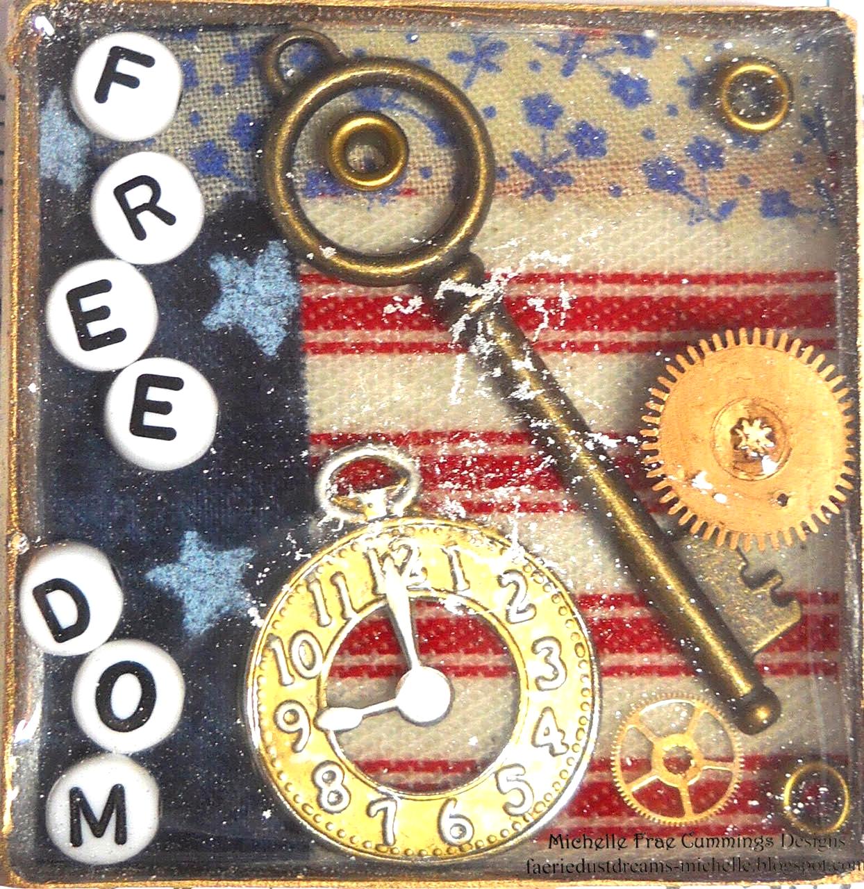 Faerie * Dust * Dreams: Freedom Resin Art