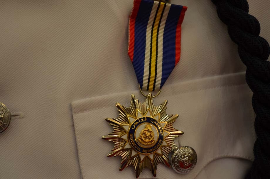 Pingat Bentara Pasukan Polis | Pengaman Istana Negara