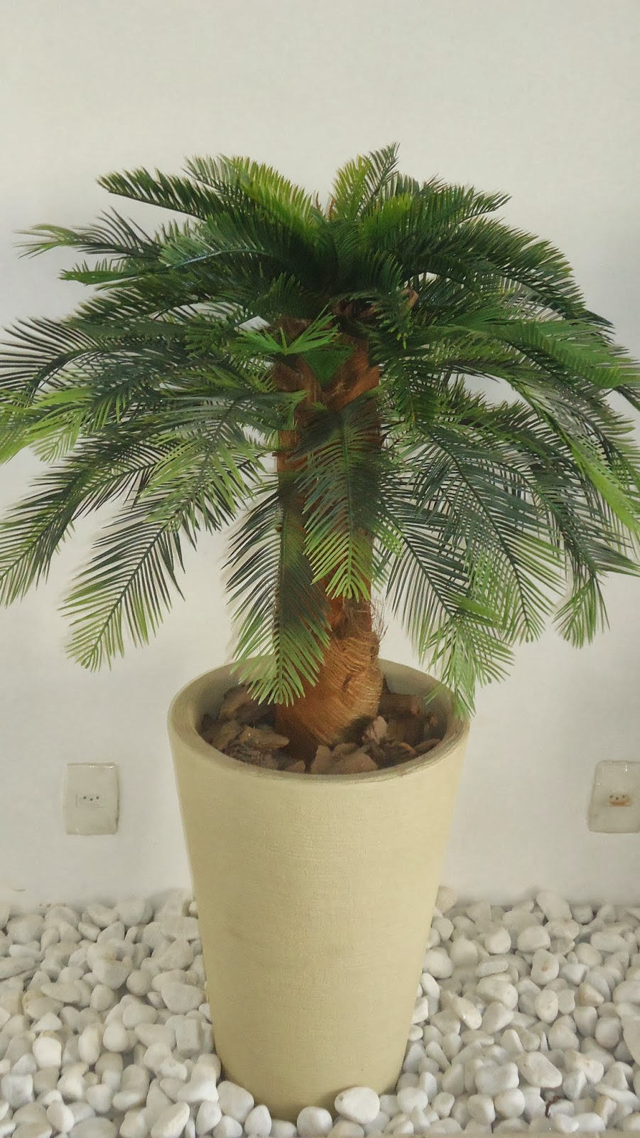 Artverde - Flores Artificiais: Mini Coqueiro