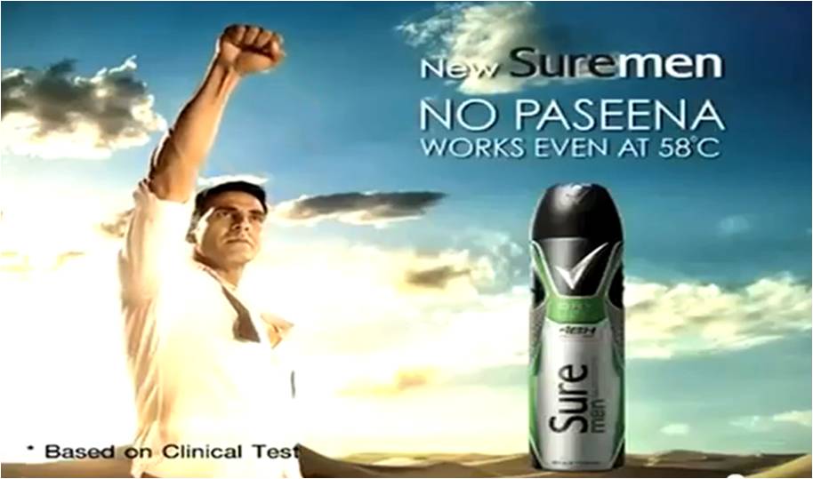 Marketing Practice: Brand Update : Sure taps men's deo market