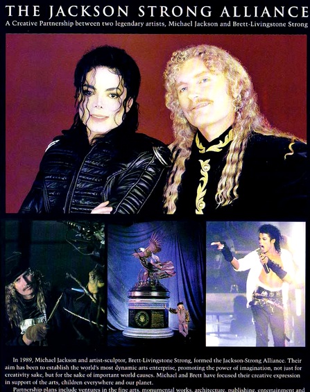 Cartas para Michael: A parceria com Brett Livingstone Strong (01)