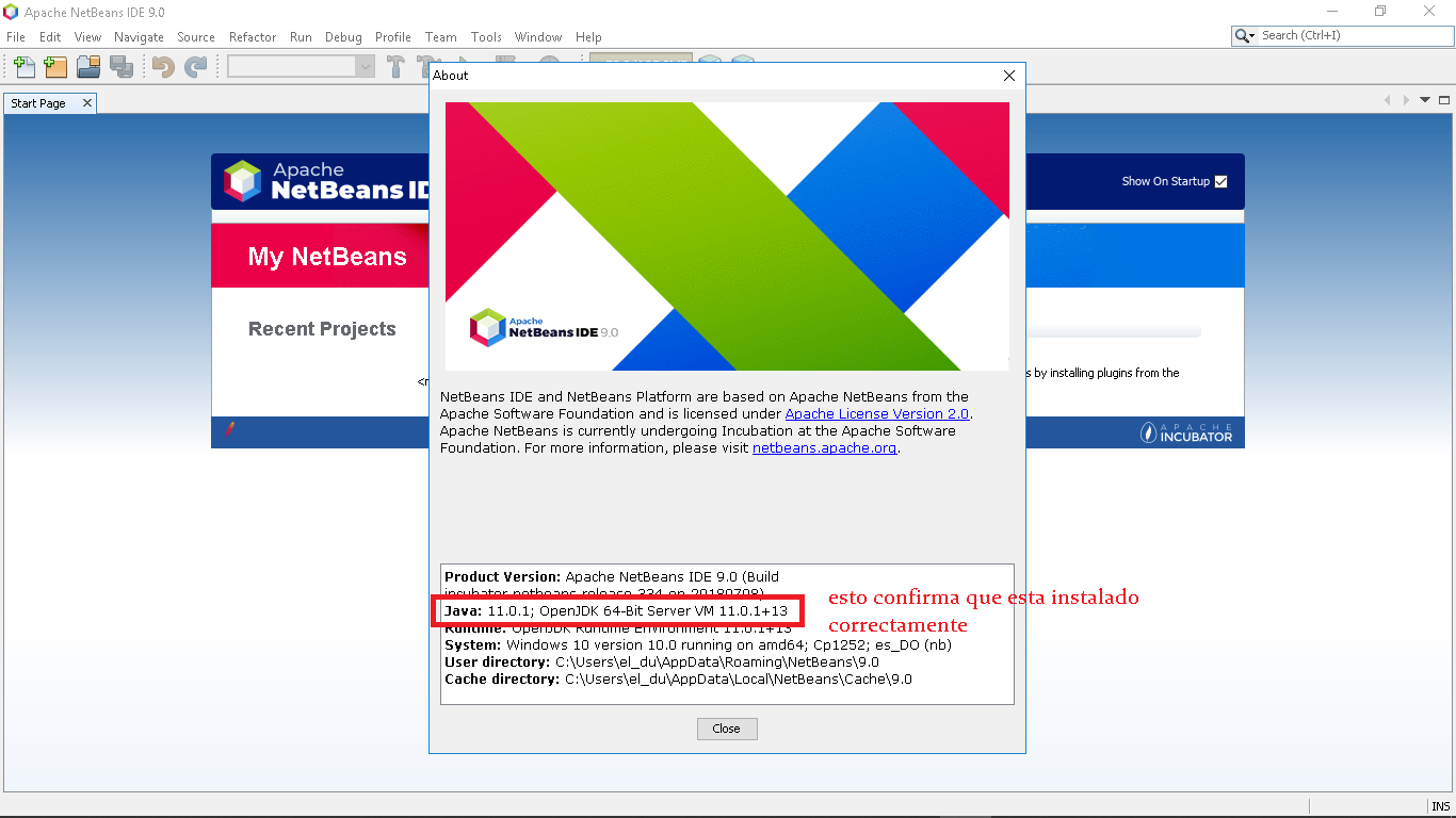 Instalando Netbeans 9.0 y OpenJDK 11 2019!!