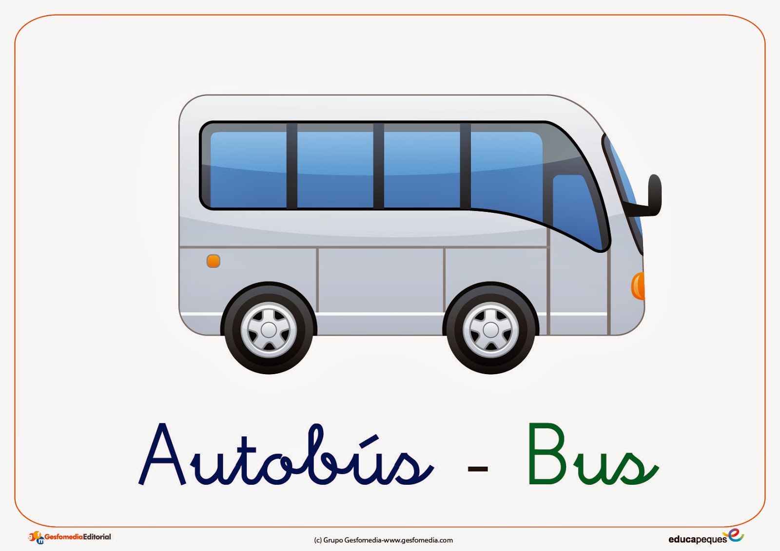 RECURSOS PARA EDUCACIÓN INFANTIL: BITS MEDIOS DE TRANSPORTE EN INGLÉS