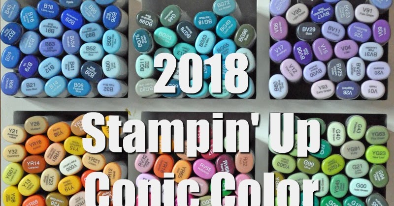 Joyful Creations with Kim: New Copic Color Charts for Stampin' Up 2018