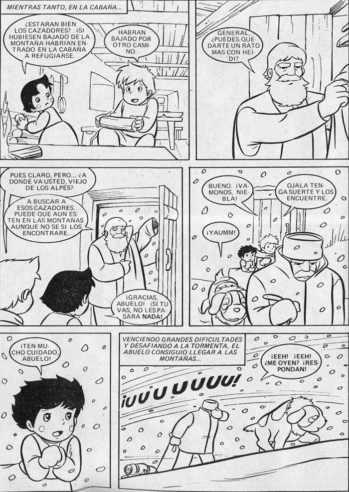Colección: Heidi, el comic (3)