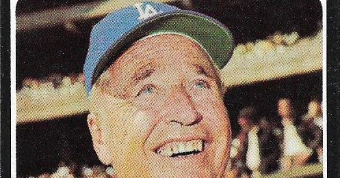 Topps 1971: no. 567 - walt alston