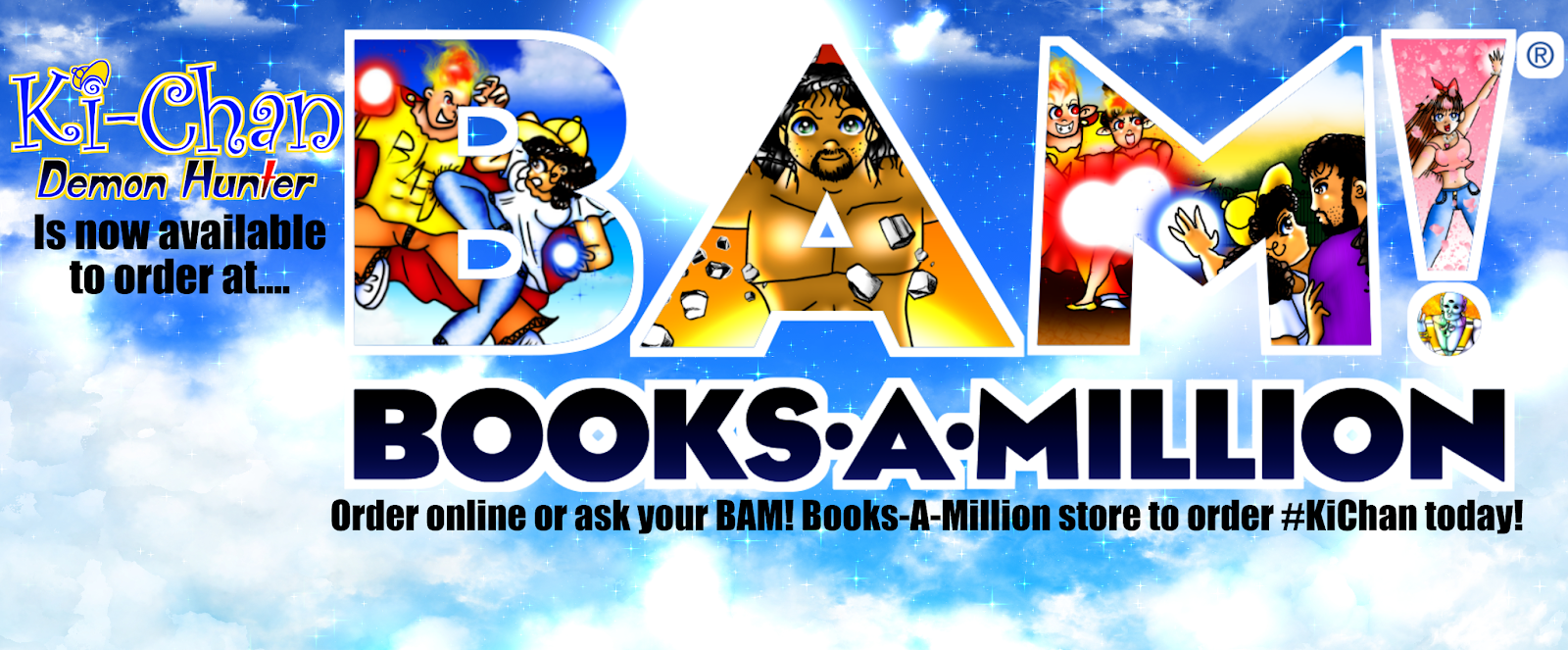 Ki-Chan Hits BAM! Books-A-Million