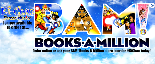 Ki-Chan Hits BAM! Books-A-Million