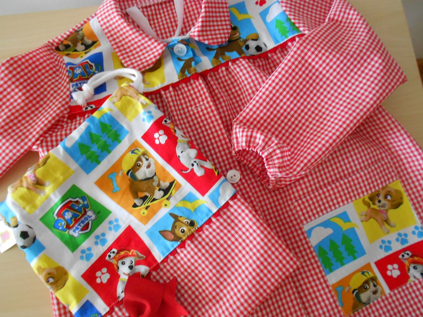 Maríamanual: Mandilones para el cole