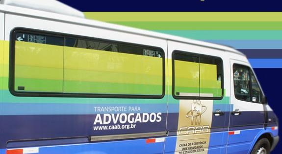 Transporte - Van da Caab | Prática Jurídica em Salvador