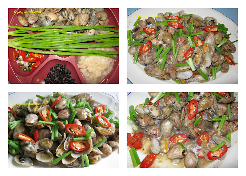 KARI LEAFS ... Malaysian flavour's: FRIED SPICY LALA (CLAMS)