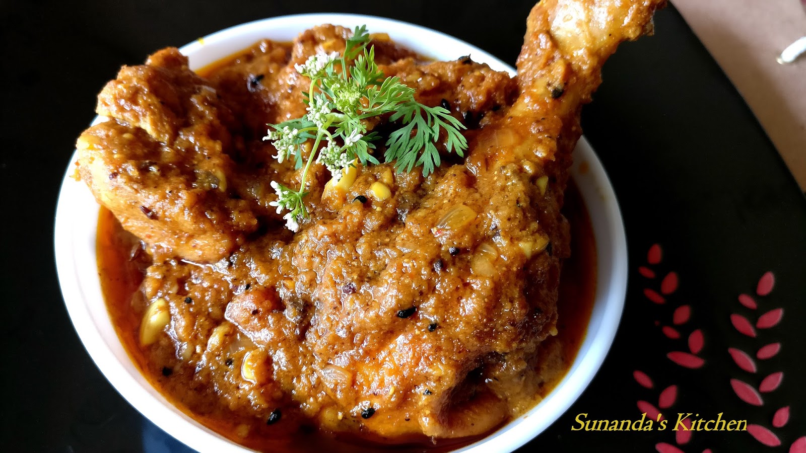 Recipes from Sunanda's Kitchen: Achaari chicken ( with Raw mango pickle)