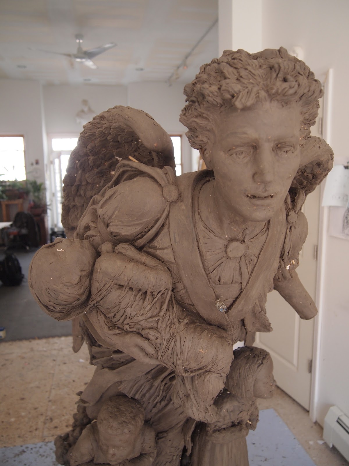 Internship with artist Anthony Visco Spring 2013