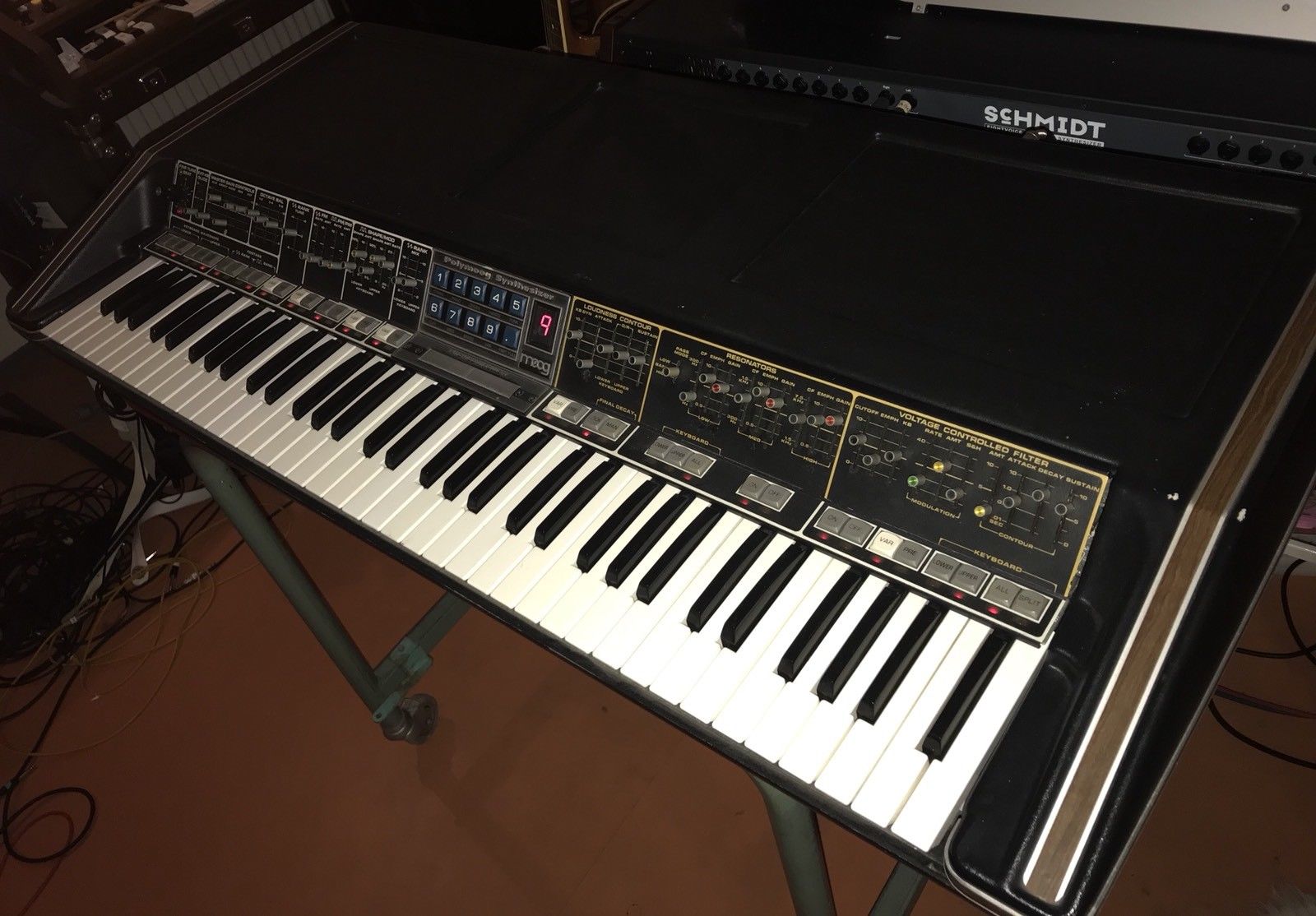 MATRIXSYNTH: MOOG Polymoog Synthesizer 203a fully Serviced + Extras SN 3956