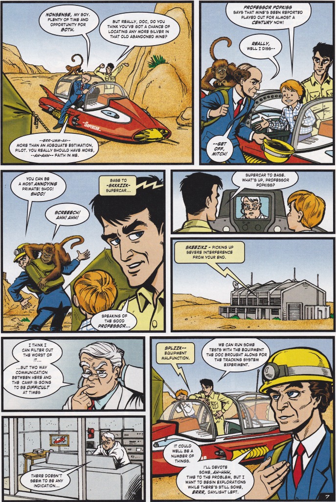 Toys and Stuff: Supercar Comic pgs 6 - 10