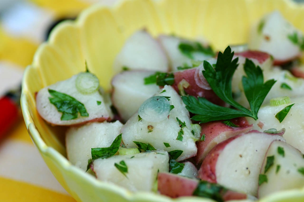 Savoring Time in the Kitchen: Light and Lemony Potato Salad ~ Ode to a ...