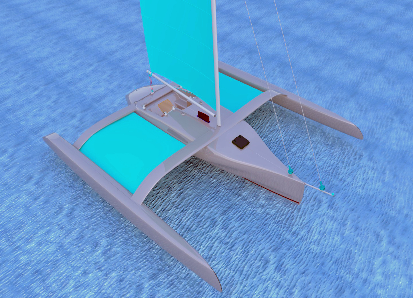 Trimaran Projects and Multihull News: Kurt Hughes Sailing Designs ...