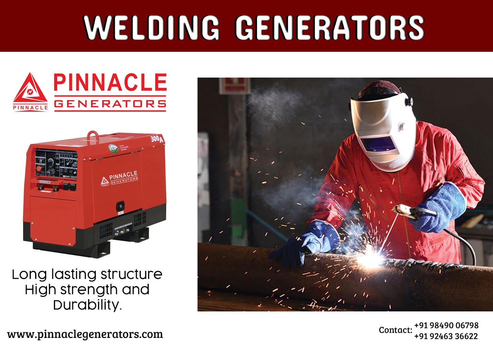 Pinnacle Generators: Welding Generators- Pinnacle Generators Call Us ...
