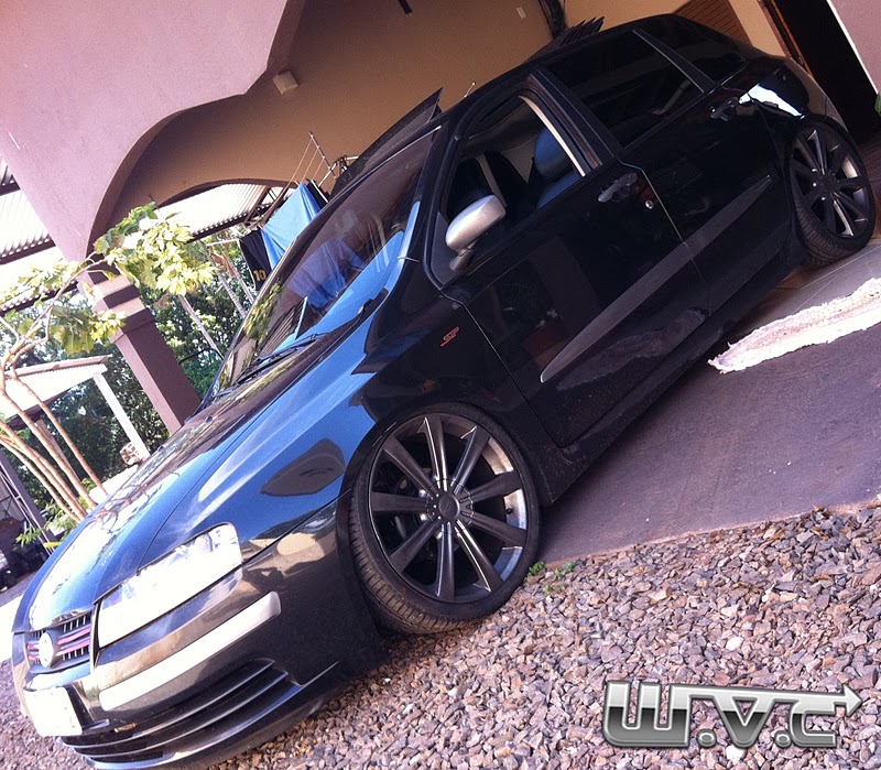 World Version Custom: Carro do Internauta: Fiat Stilo Rebaixado + Rodas ...