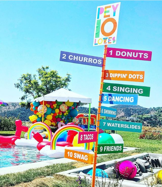 Fiesta temática de pool party