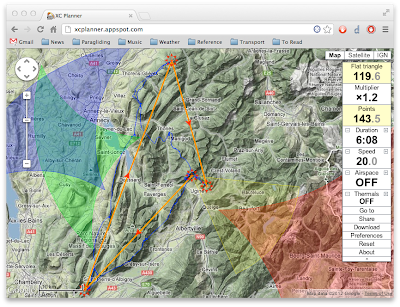 XC-Planner zeigt jetzt auch igc-Dateien