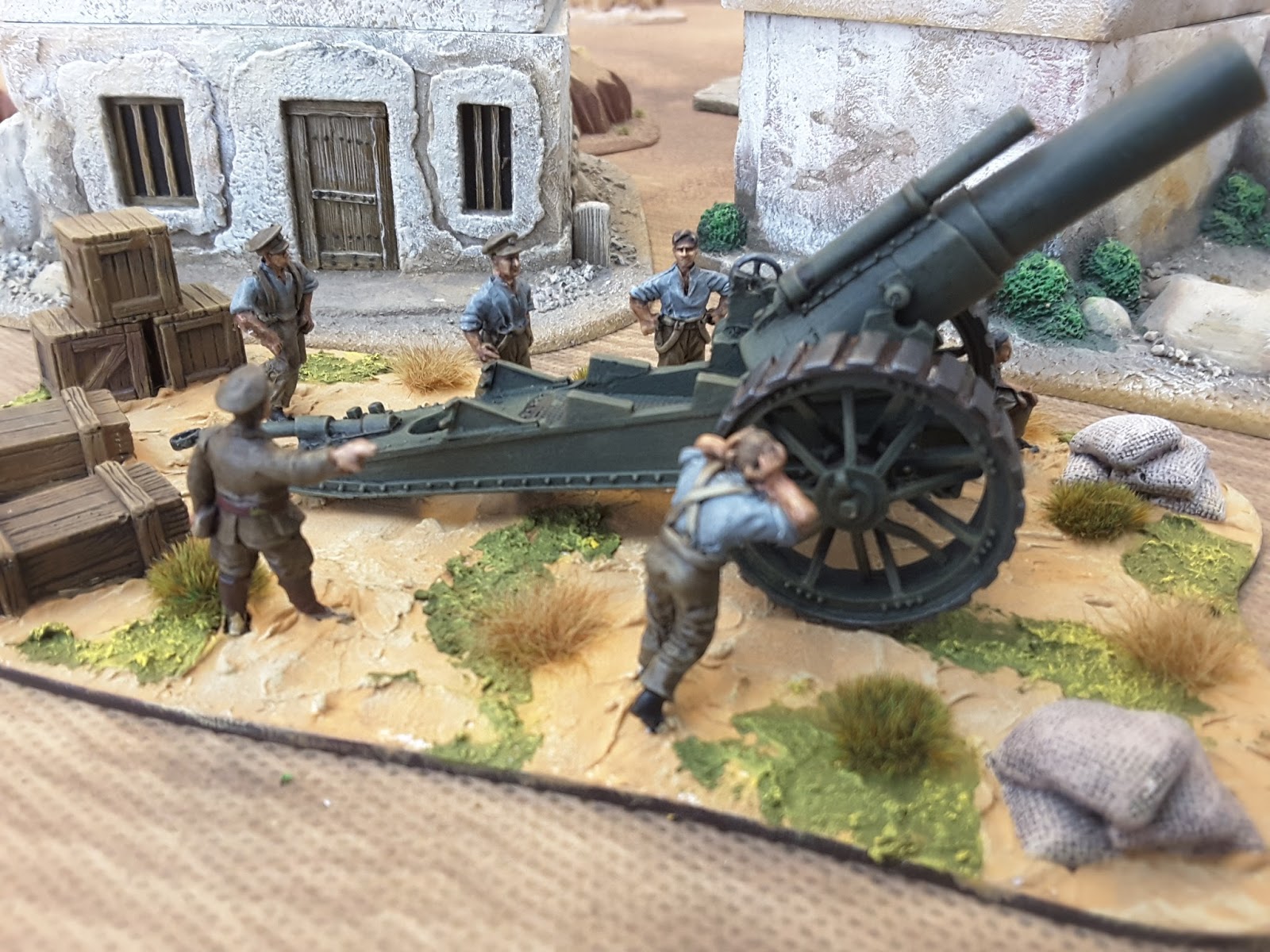 Yarkshire Gamer: HLBC 28mm WW1 8 inch Howitzer
