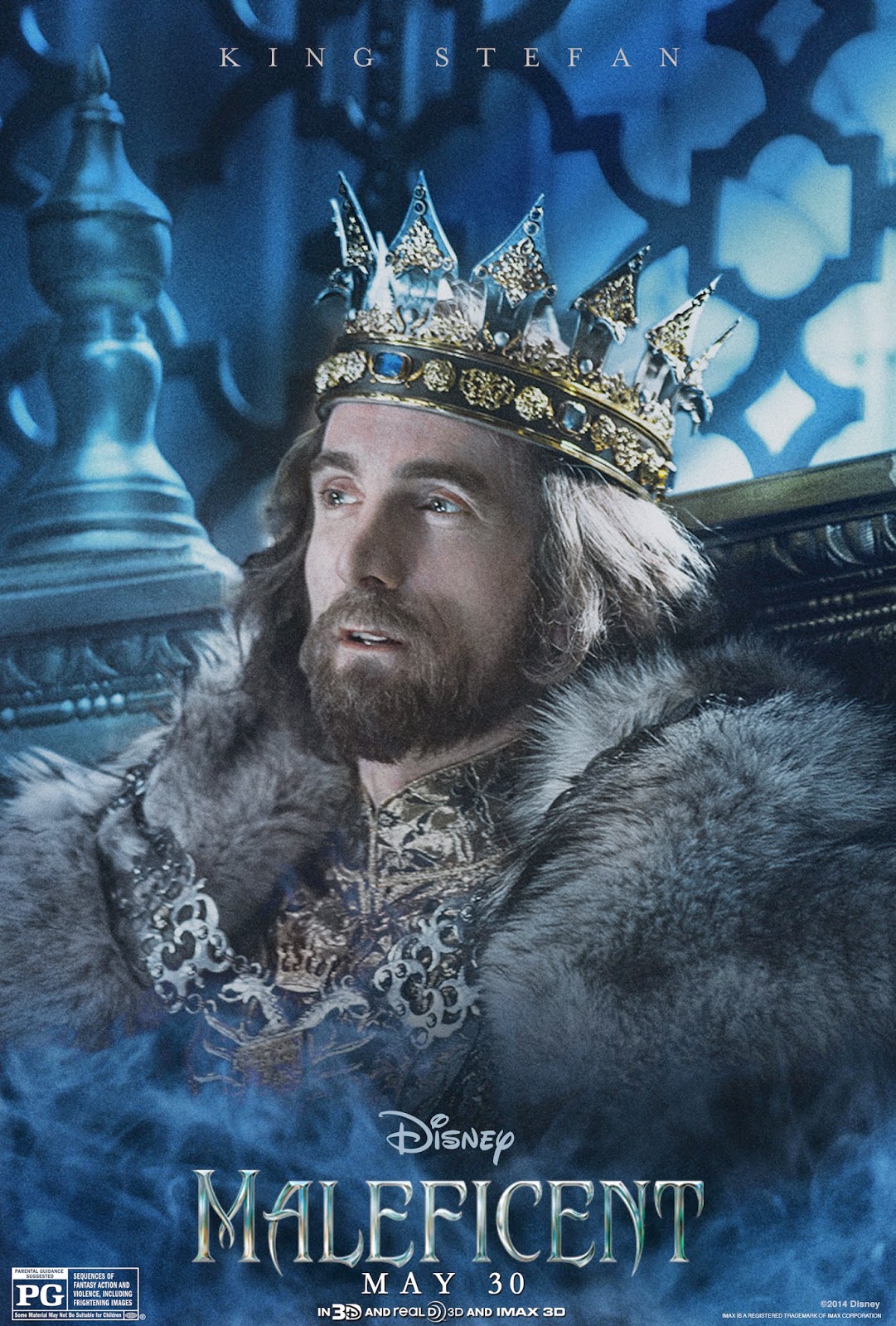 Sasaki Time: King Stefan Character Poster from Maleficent